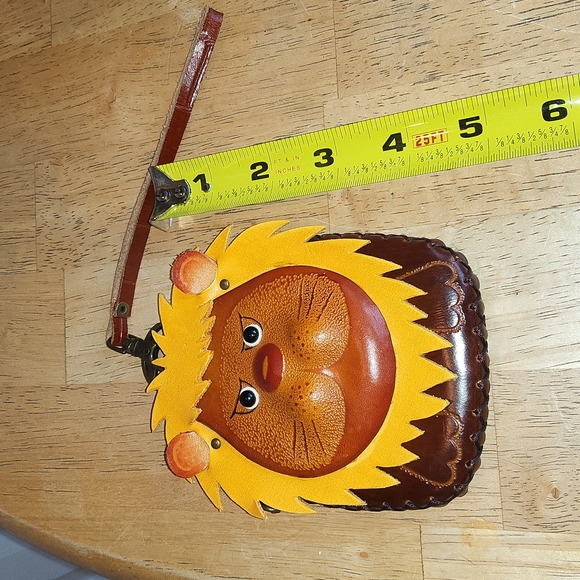 Hand Crafted | Bags | Coin Purse Lion Leather | Poshmark